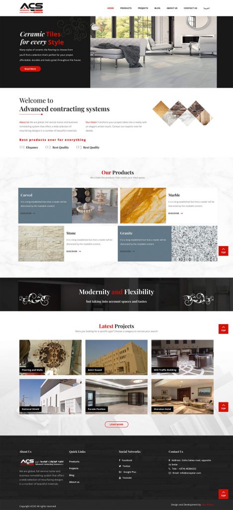 Advanced Contracting Systems - New Waves App Development